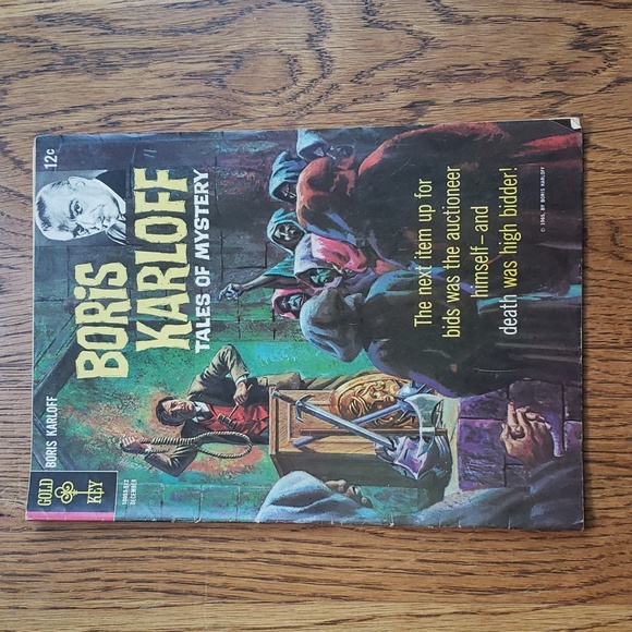 Gold Key | Other | Vintage 6s Boris Karloff Tales Of Mystery No 2 Gold ...